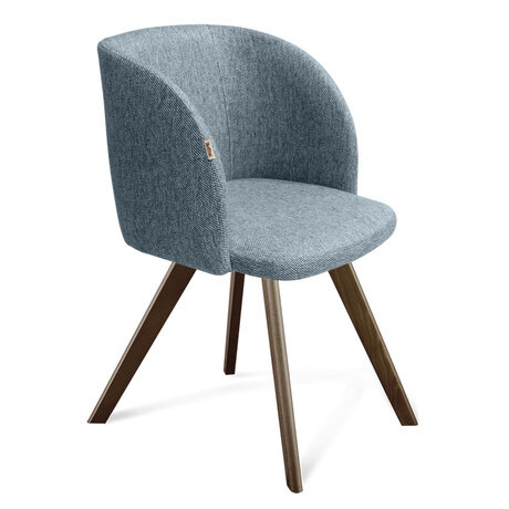 В продаже Стул с подлокотниками Giausar синего цвета — купить по цене ...