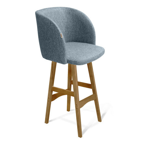 В продаже Барный стул Giausar синего цвета — купить по цене 15825.0 руб ...