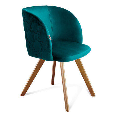 В продаже Стул с подлокотниками Giausar темно-зеленого цвета — купить ...