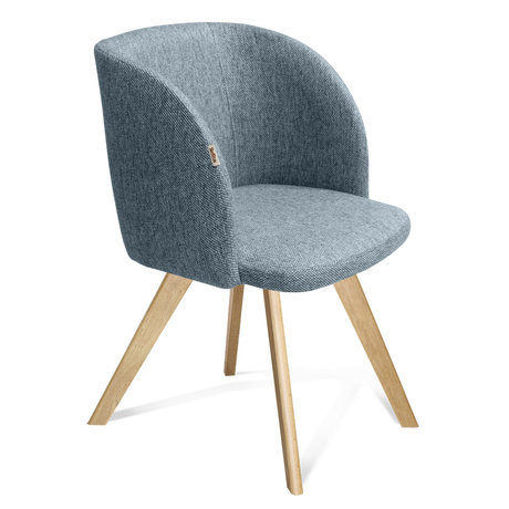 В продаже Стул с подлокотниками Giausar синего цвета — купить по цене ...