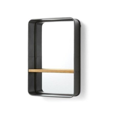 В продаже Настенное зеркало Julia Grup Cellini с деревянной полкой ...